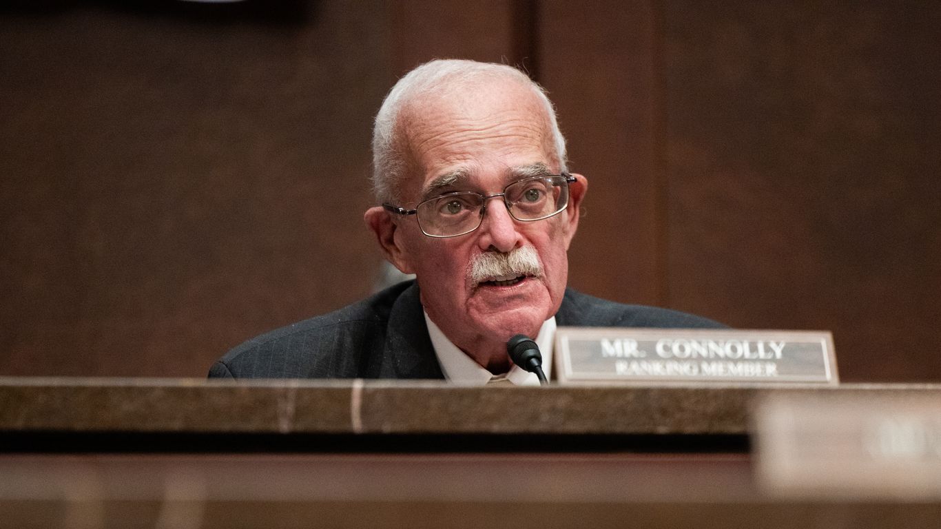 Rep. Gerry Connolly promotes a candidate for his seat on social media