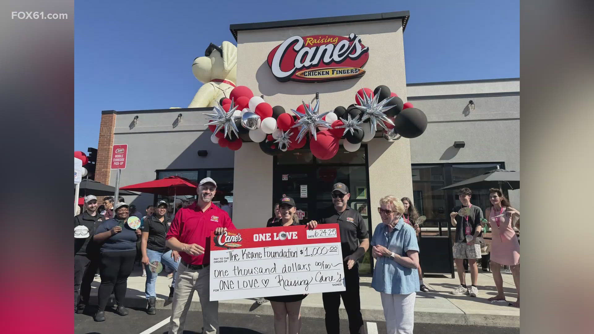 Raising Cane's opens third Connecticut location in Wethersfield