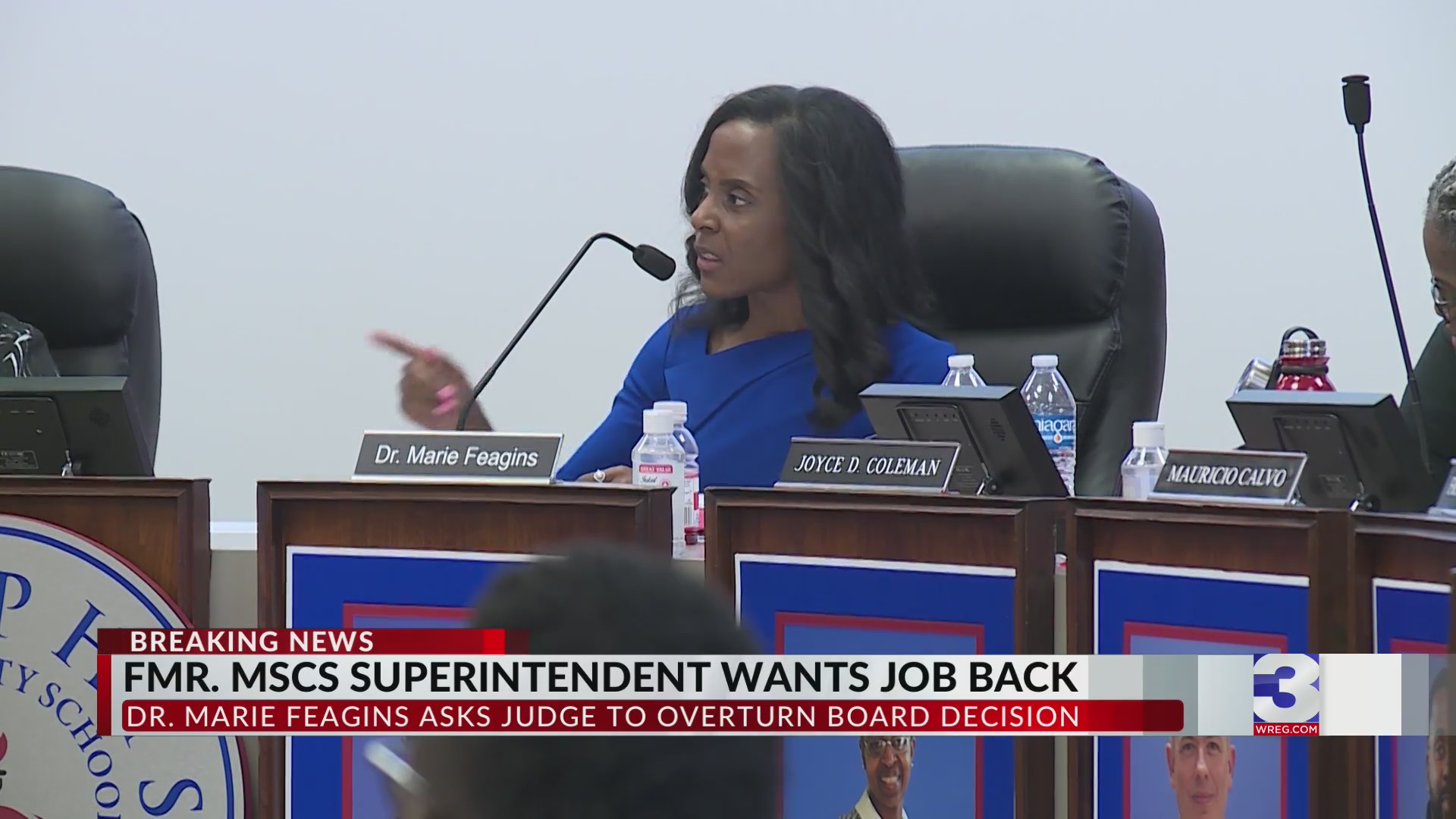 Former MSCS superintendent wants job back