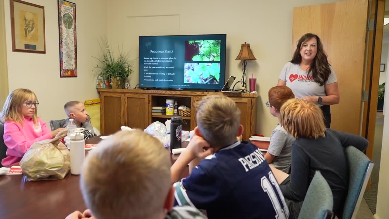 Teaching first aid to kids