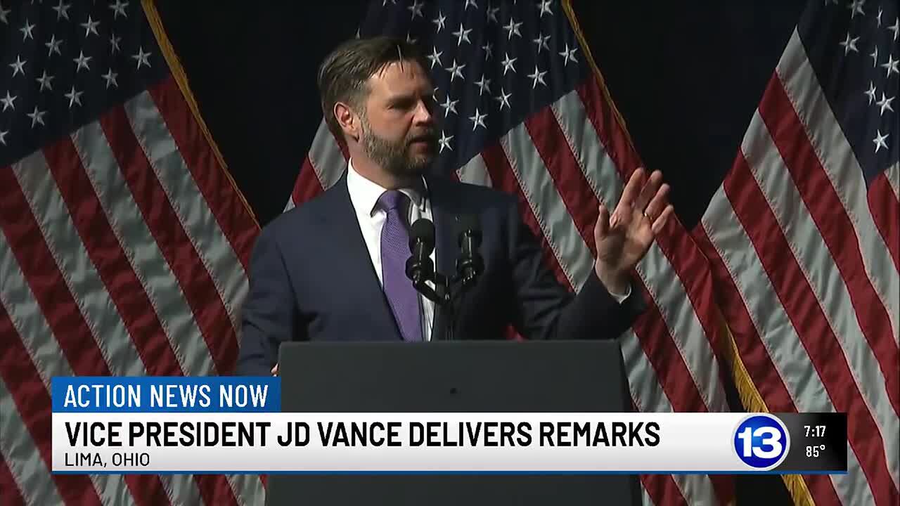 WATCH: Vice President JD Vance delivers remarks in Ohio