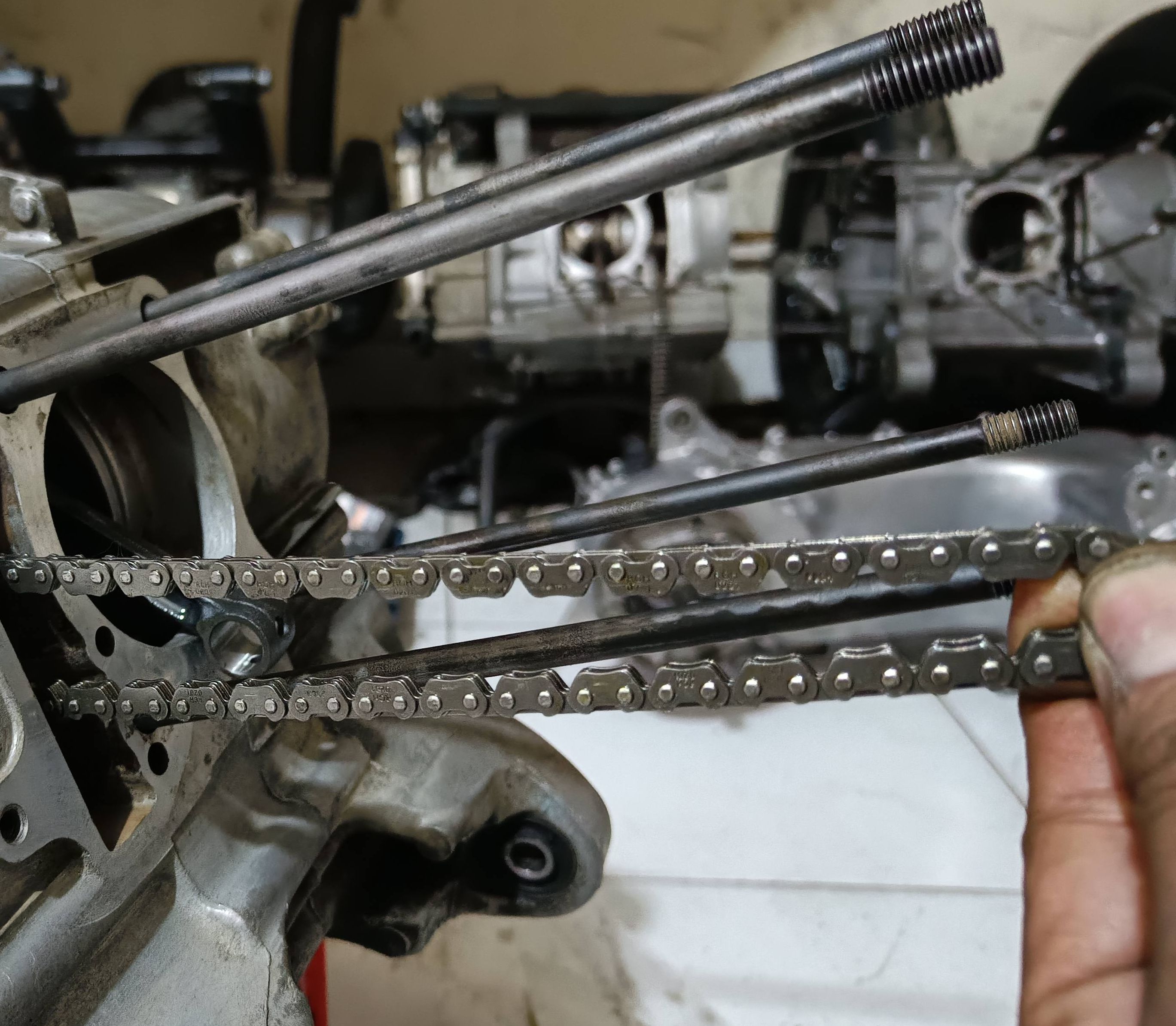 Pemilik harus tahu, ini ciri rantai keteng dan tensioner Yamaha NMAX ...
