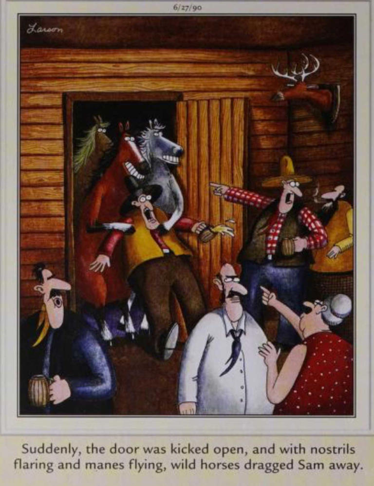 10 Funniest Far Side Comics From the Summer Of 1990