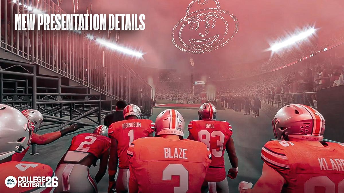 College Football 26 presentation, uniform, & more details revealed