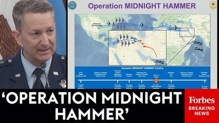 Gen. Caine Goes Step-By-Step Through U.S. Strikes On Iran A.K.A ...