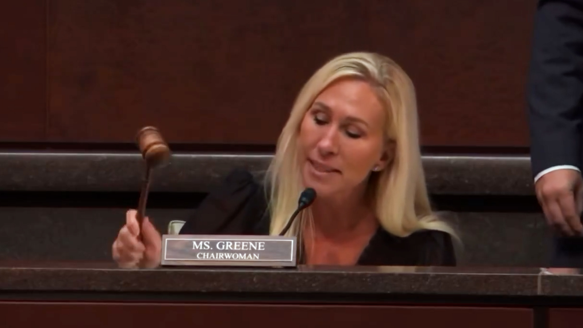 MTG Sparks Chaos at DOGE Hearing With Outburst and Gavel Banging