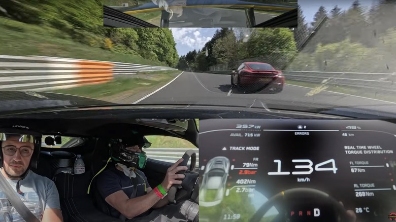 Watch The Rimac Nevera Pass Fast Cars On The Nürburgring Like They're ...