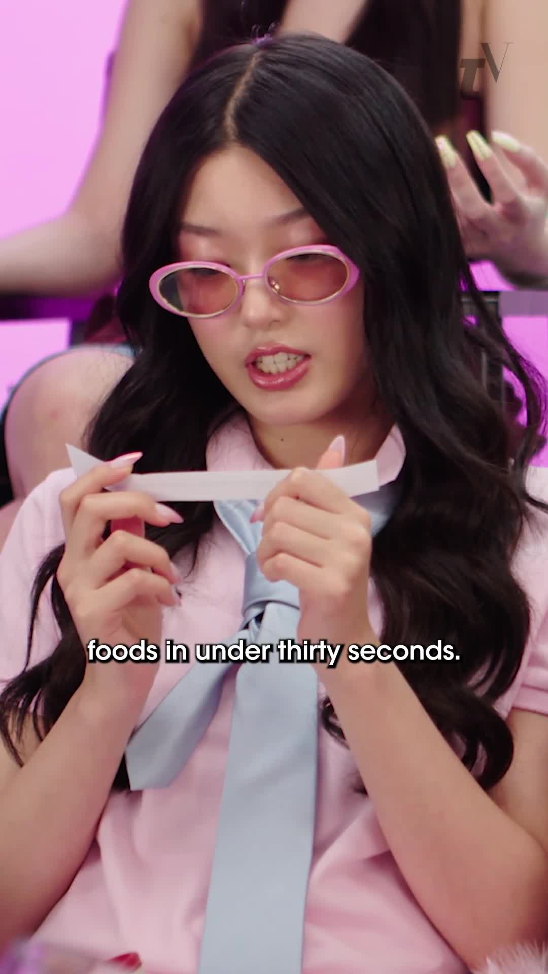 Yoonchae's 10 favorite foods...in 30 seconds!