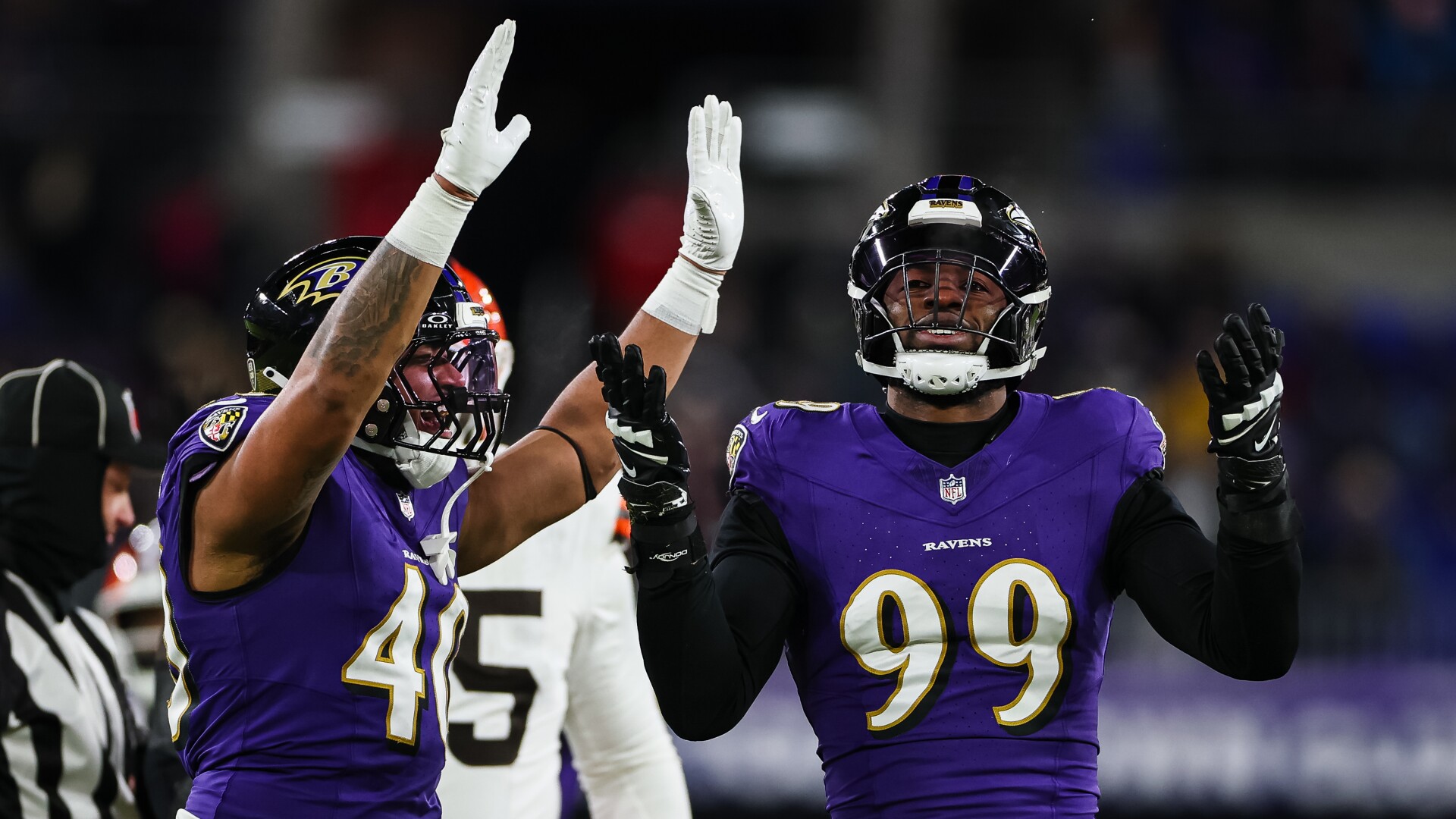 Odafe Oweh's reaction to Jaire Alexander's signing was "more sacks"