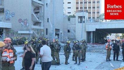 Iranian Missile Attacks Cause Damage In Haifa, Israel
