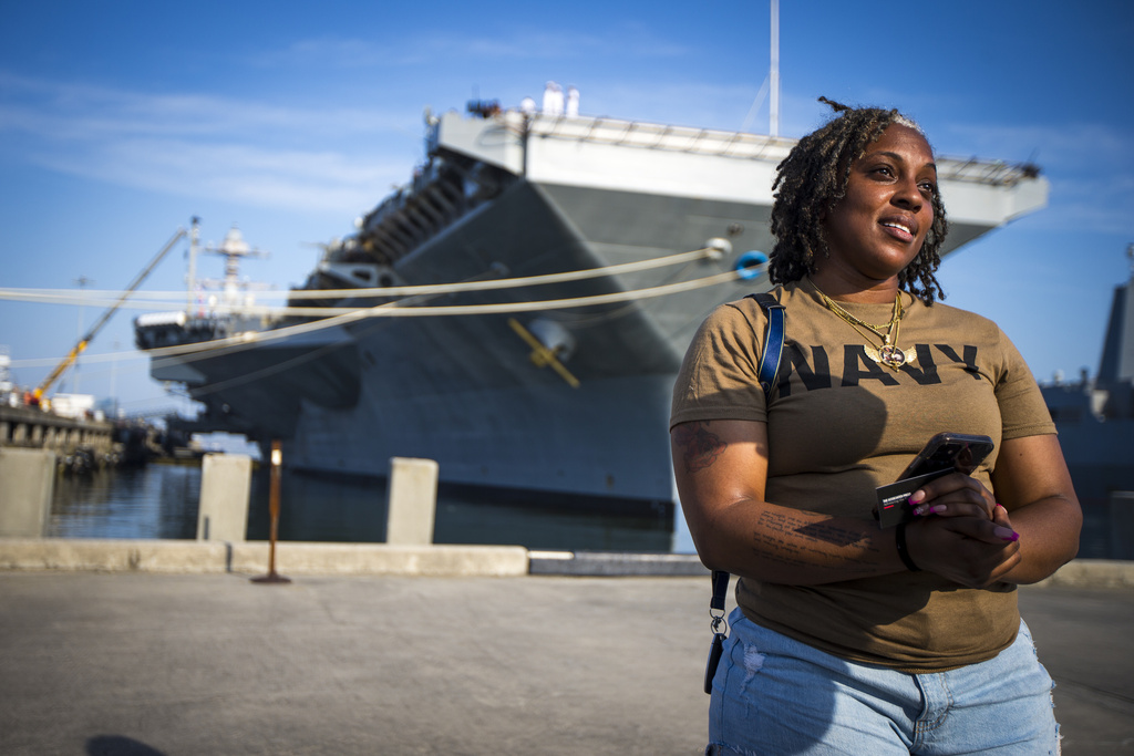 US carrier strike group embarks on a scheduled deployment amid Middle ...