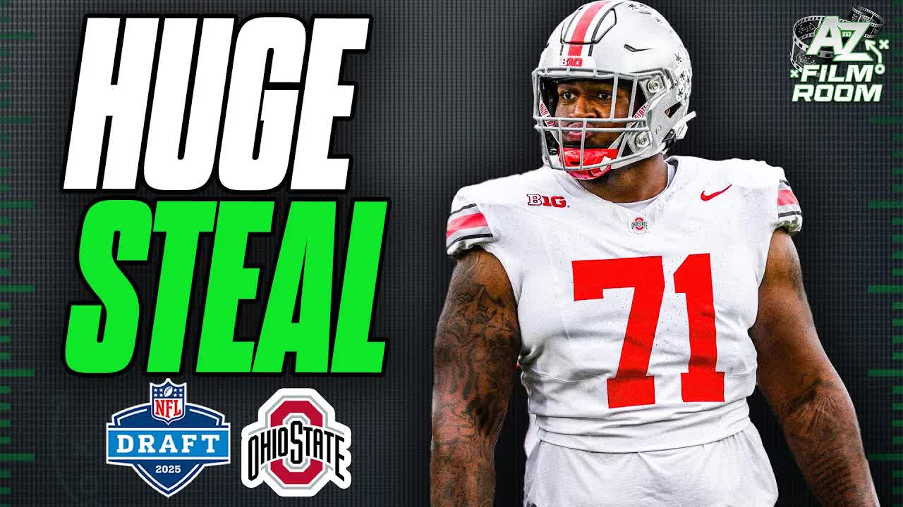 a to z sports film room: josh simmons 2025 nfl draft scouting report ...
