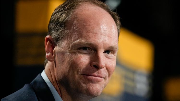 Kevyn Adams reacts to Sabres ending playoff drought after his firing