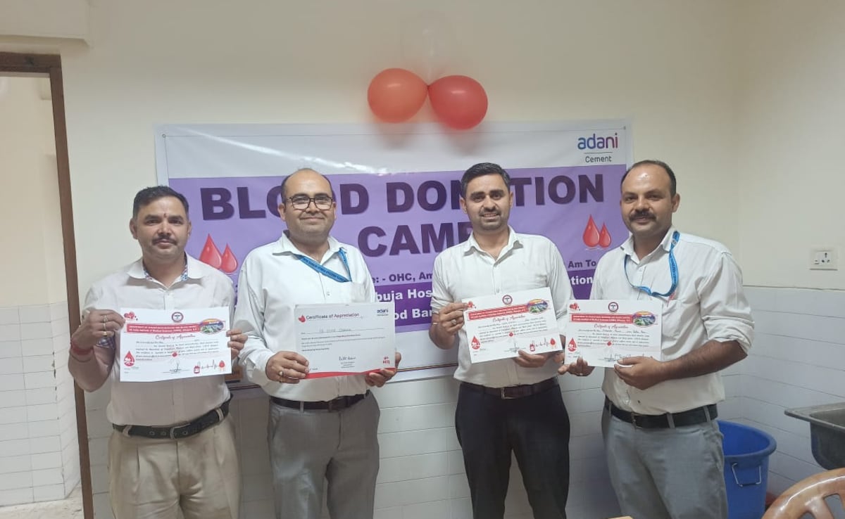 27,146 Units Of Blood Collected During Donation Drive On Gautam Adani's ...