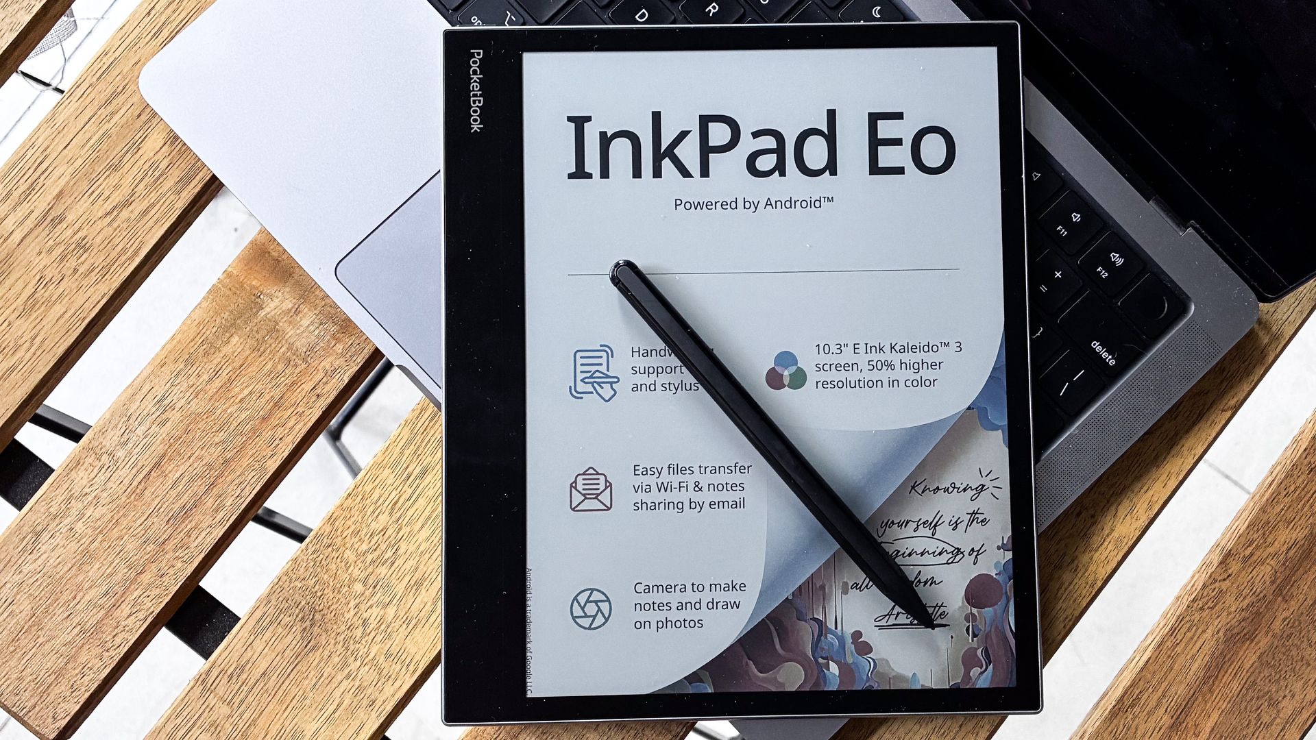 PocketBook's InkPad Eo improves on the build quality of its forebears ...