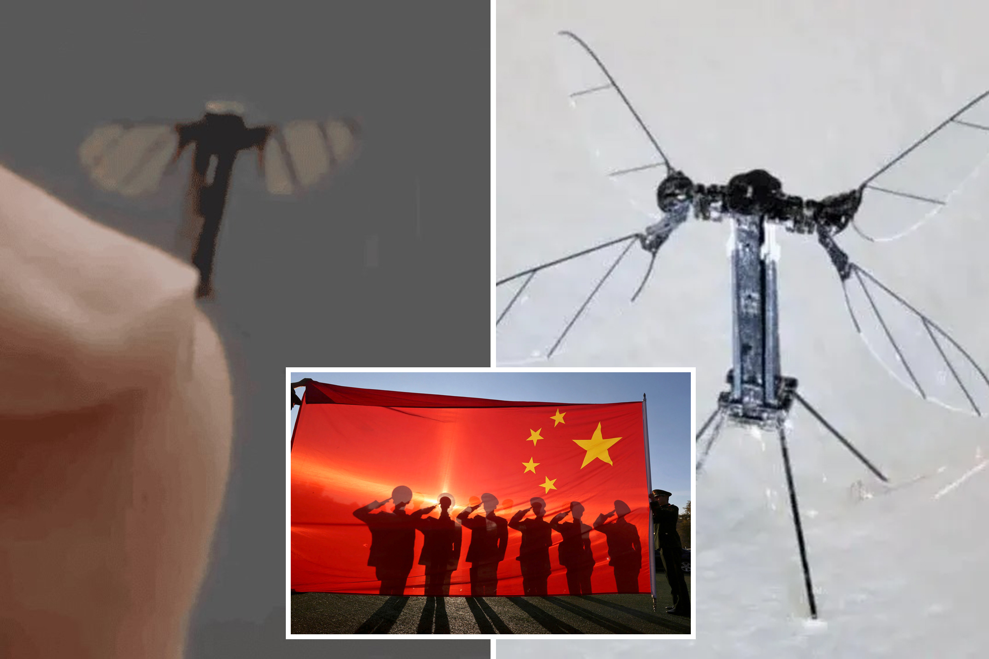 China unveils eerie mosquito-sized drone designed for stealth military ...