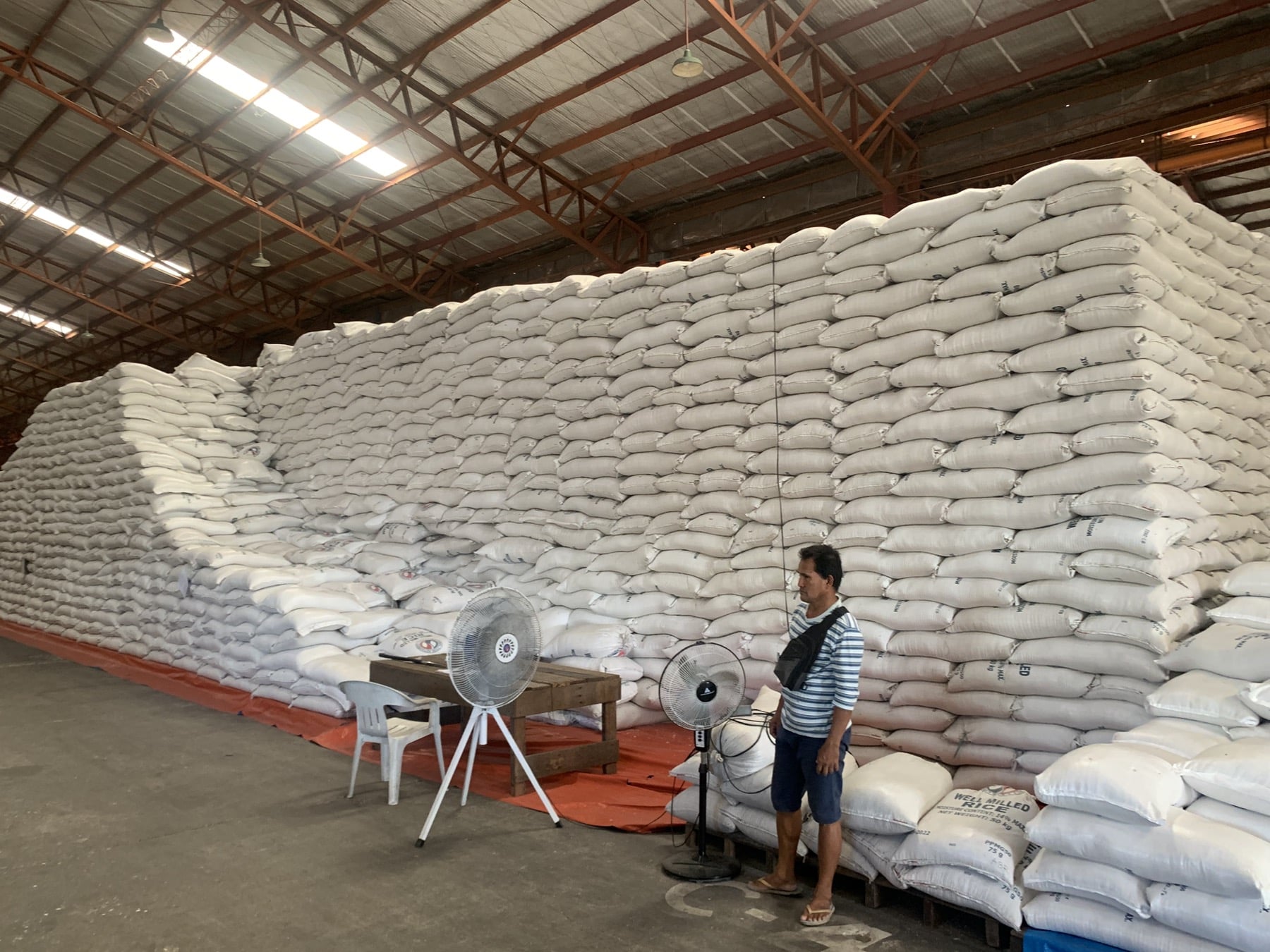 Western Visayas LGUs order thousands of bags of P20/kg rice
