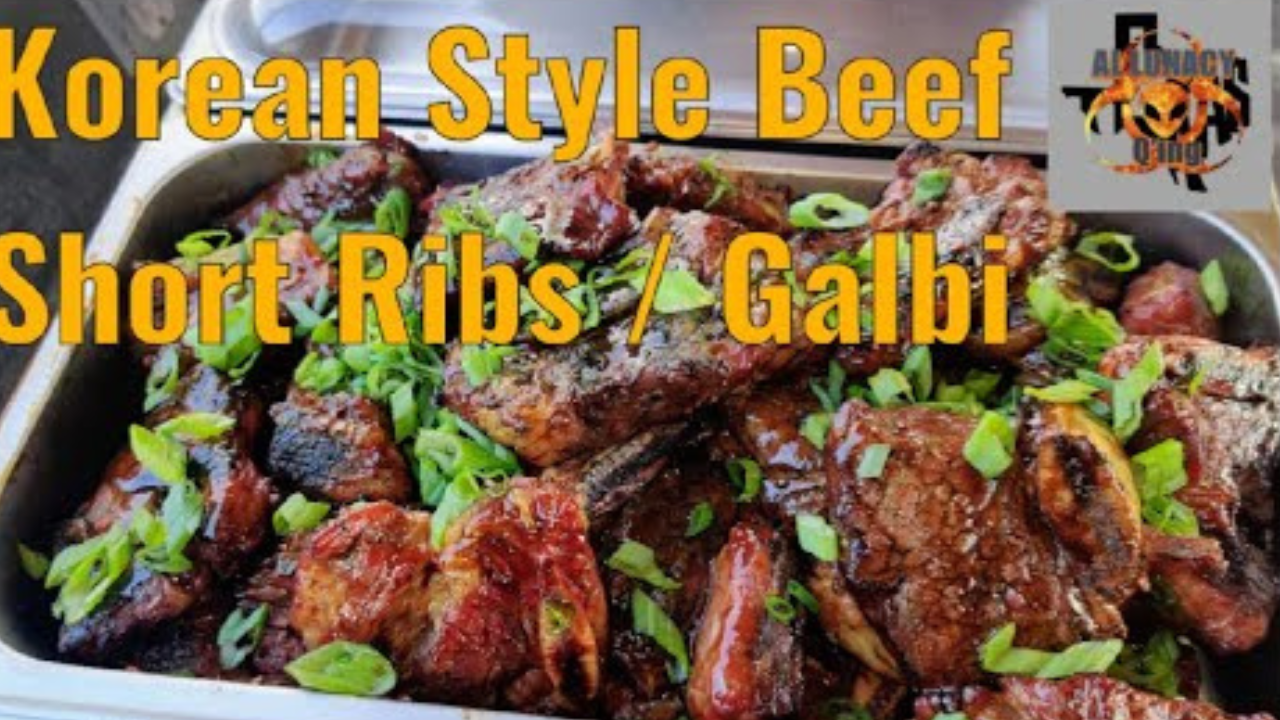 Smoked Korea Style BBQ Short Ribs Galbi – Cooked on the Masterbuilt ...