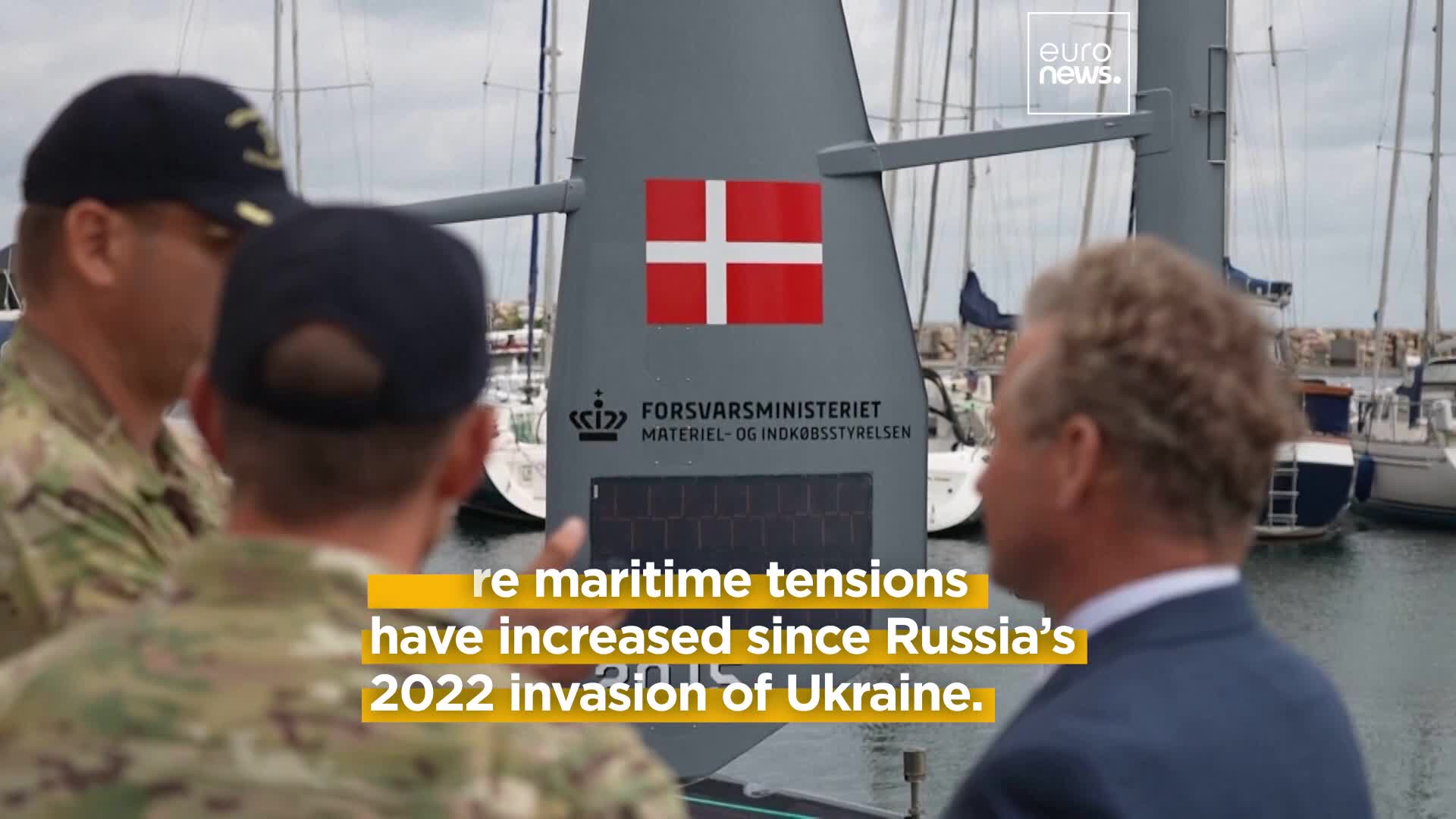 This crewless ship is defending Denmark’s and NATO’s waters. This is ...