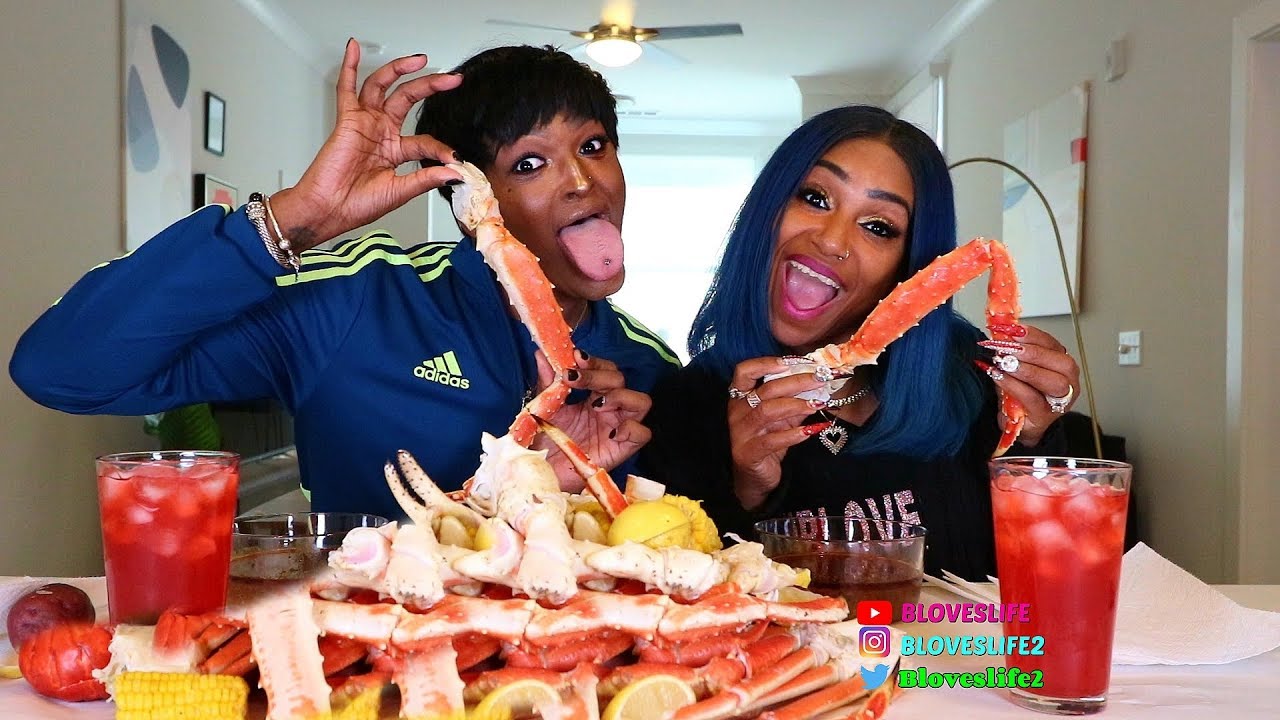 Seafood boil mukbang with Lynn Spirit