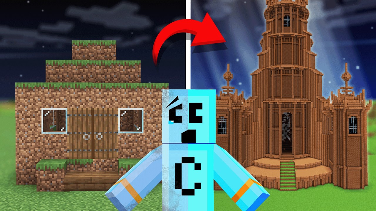 Minecraft but I have one million dirt blocks