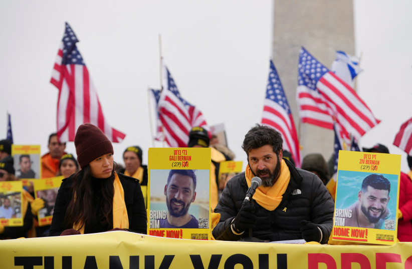 ‘Hamas is weak’: Hostage families tell Trump now is the time to make a deal