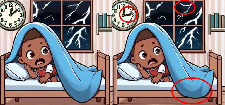 Can You Spot the 3 Differences in the Scared Kid Pictures in 27 Seconds?