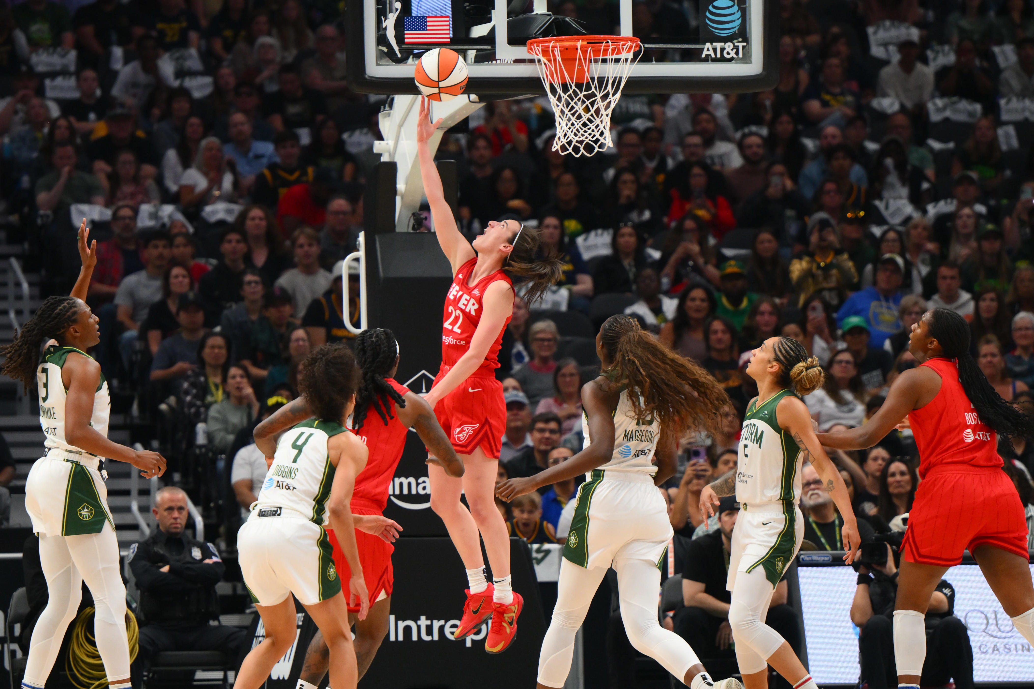 Indiana Fever beat Seattle Storm in WNBA action as Aliyah Boston ...