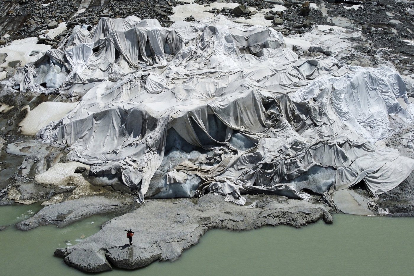 Photos show Swiss glaciers' uncertain future as 'ambassadors of climate ...