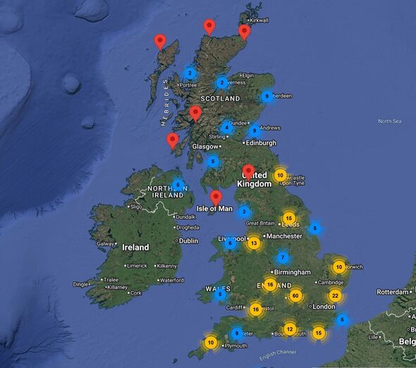 WW3 Mapped: The 284 UK nuclear bunkers YOU need to know about in case ...