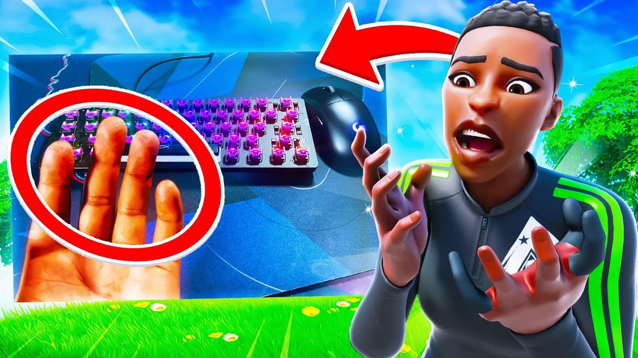 I Played Arena With No Keycaps For One Hour...