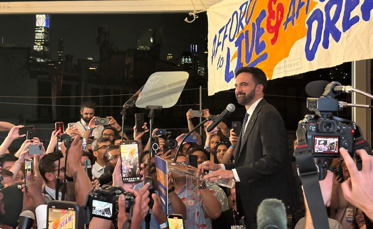 "It's Done": Indian Origin Democrat Zohran Mamdani Wins New York ...