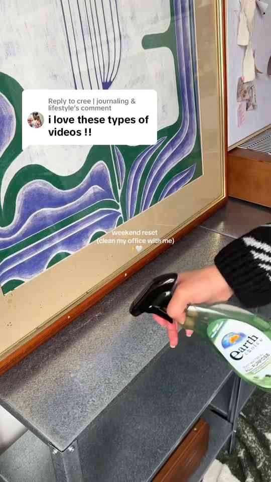 Mini Office Clean With Me – Journaling Girl Edition