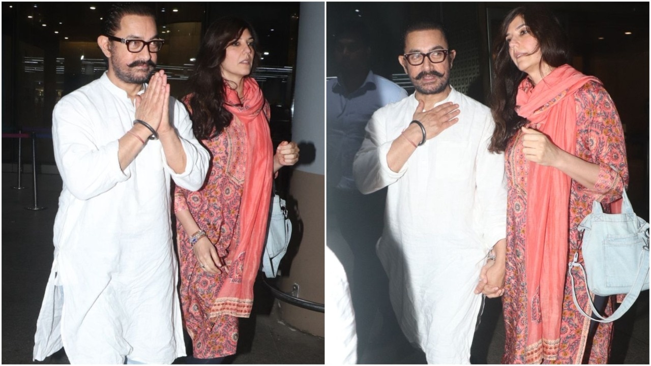 Aamir Khan, Gauri return to Mumbai, actor thanks fans for Sitaare ...