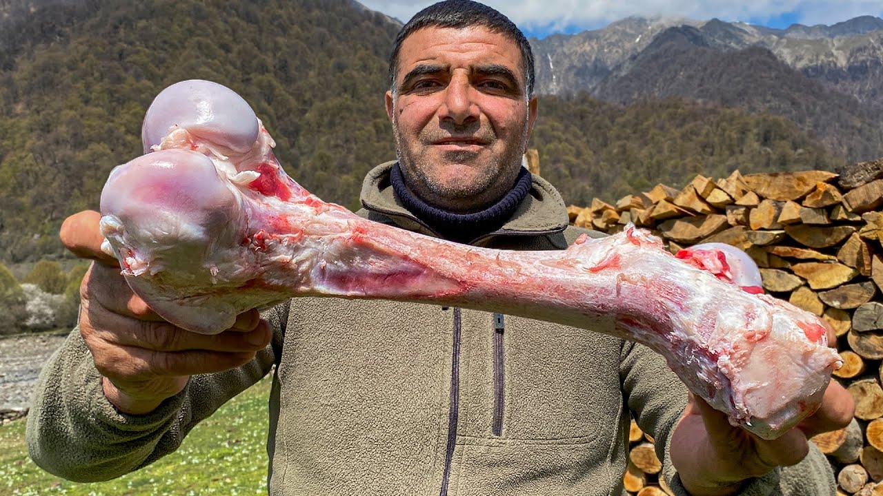 Ukrainian Borscht Made with Rich Bone Broth