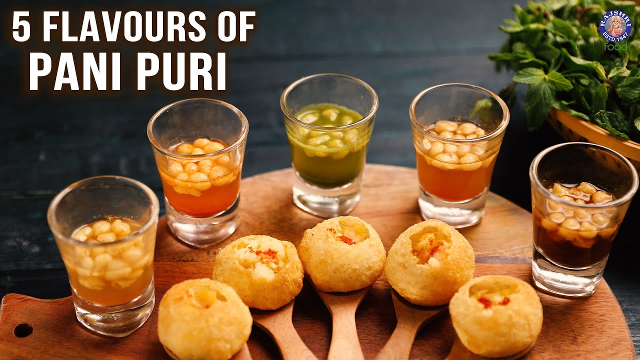 5 Flavours Pani Puri