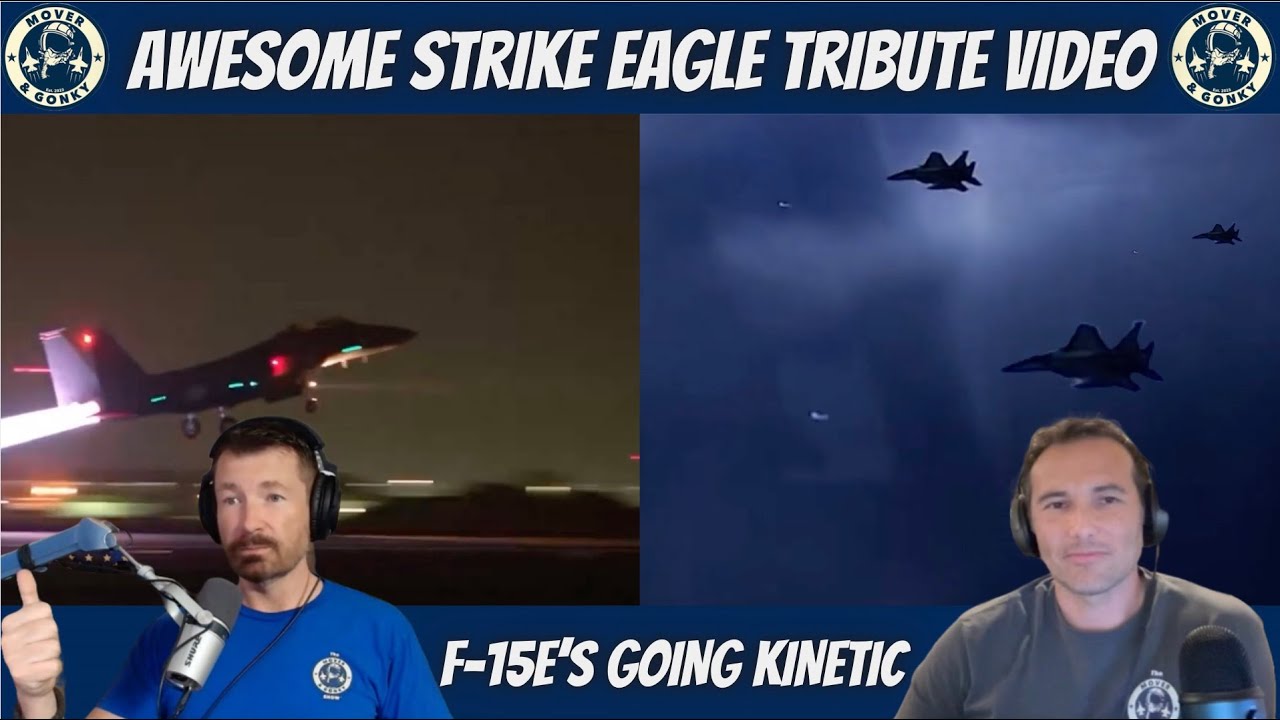 USAF Strike Eagle tribute – The night Iran attacked