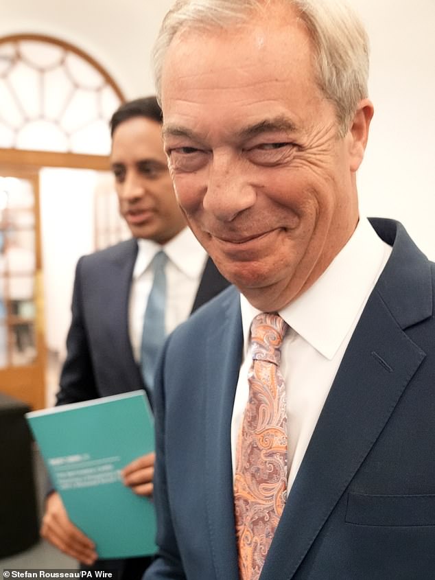 Megapoll finds Nigel Farage is on track for huge election win with 377 ...