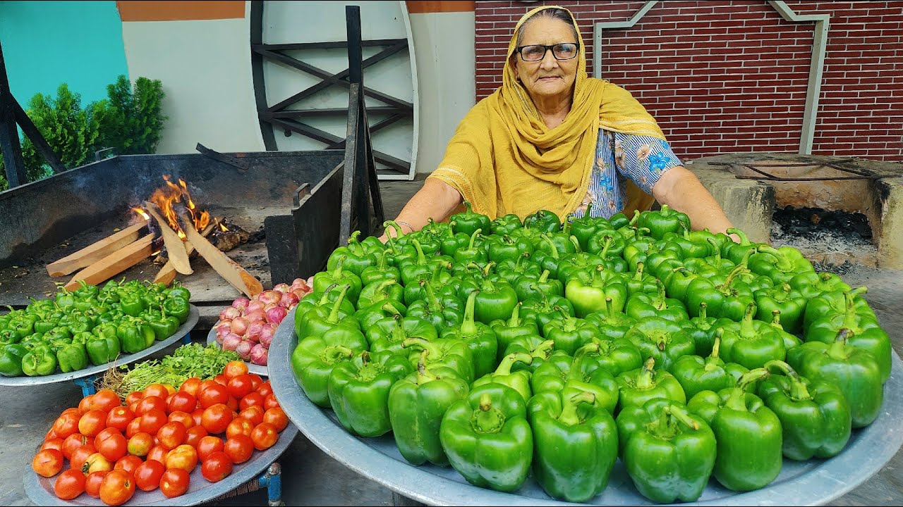 Indian Village Recipe: Capsicum and Potatoes Done Right