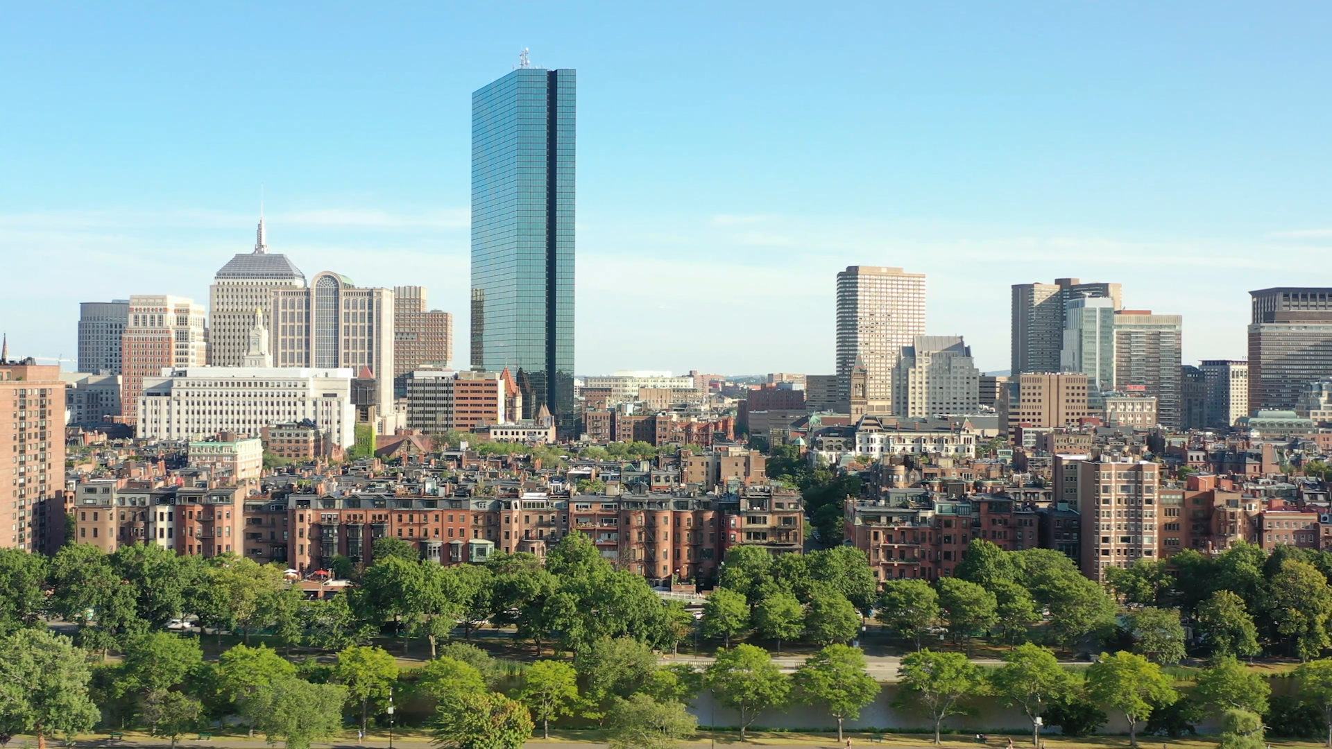 Drone Views of Boston, Massachusetts