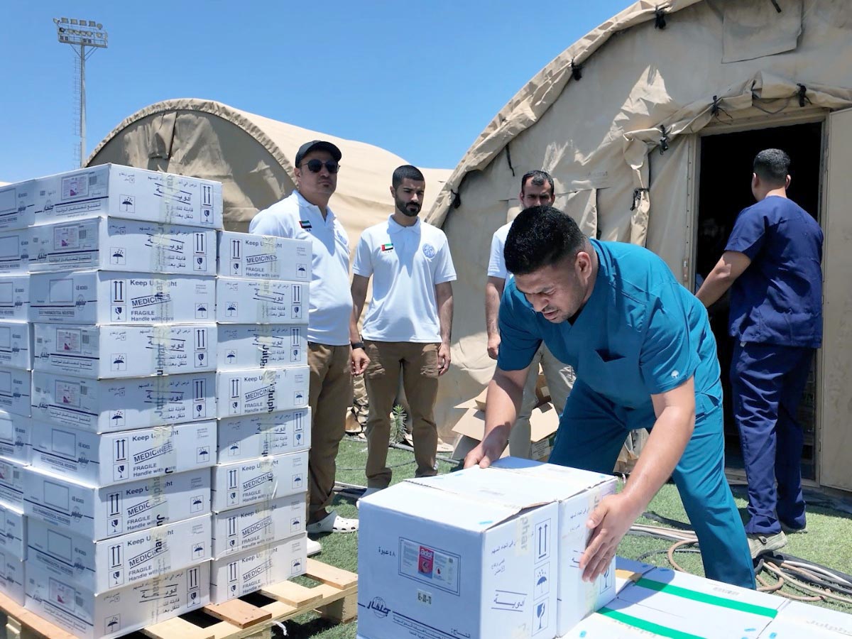 'Operation Chivalrous Knight 3' delivers new medical aid to Gaza via WHO