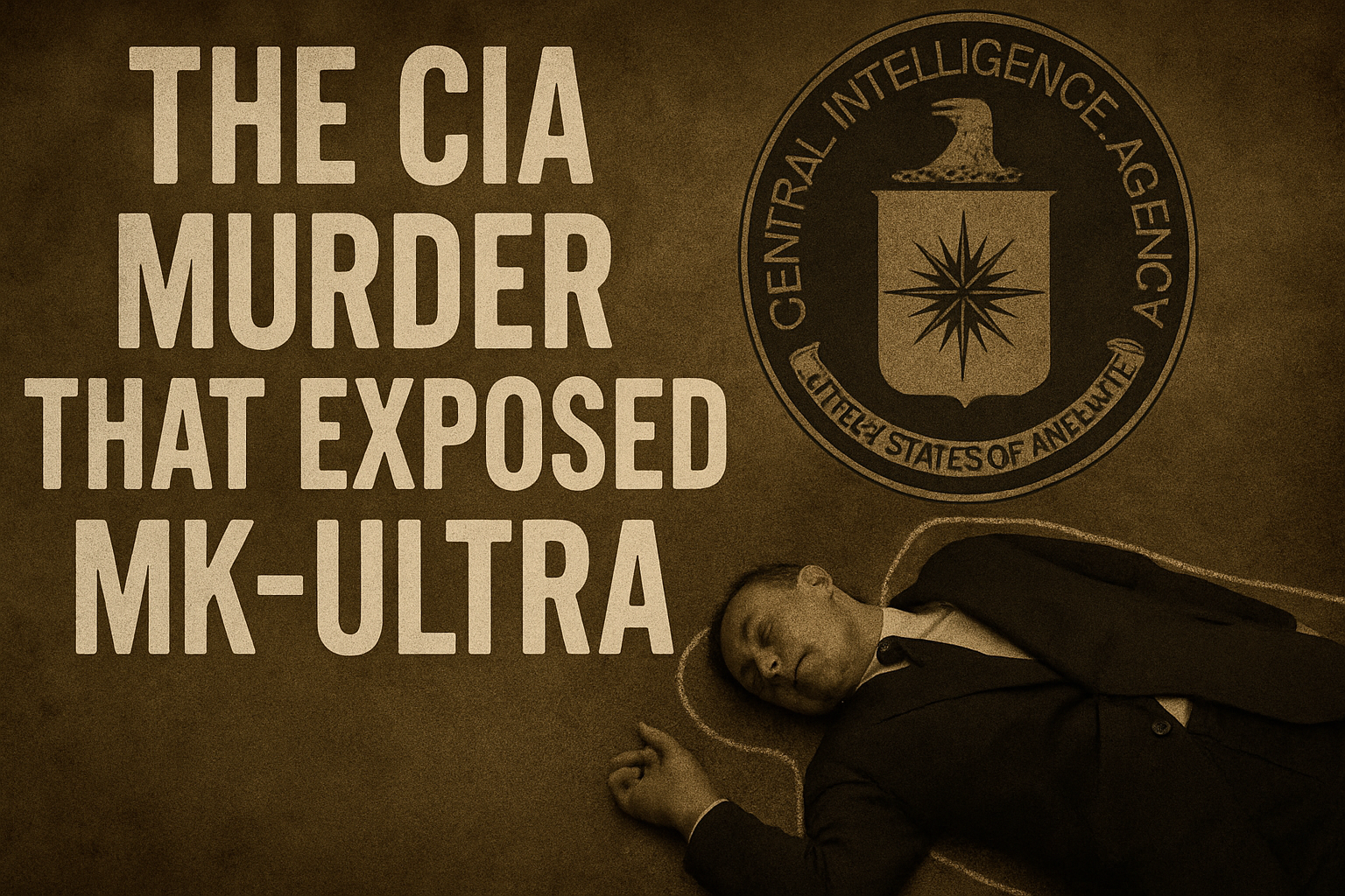 The CIA Scientist Who Knew Too Much - Frank Olson’s Story