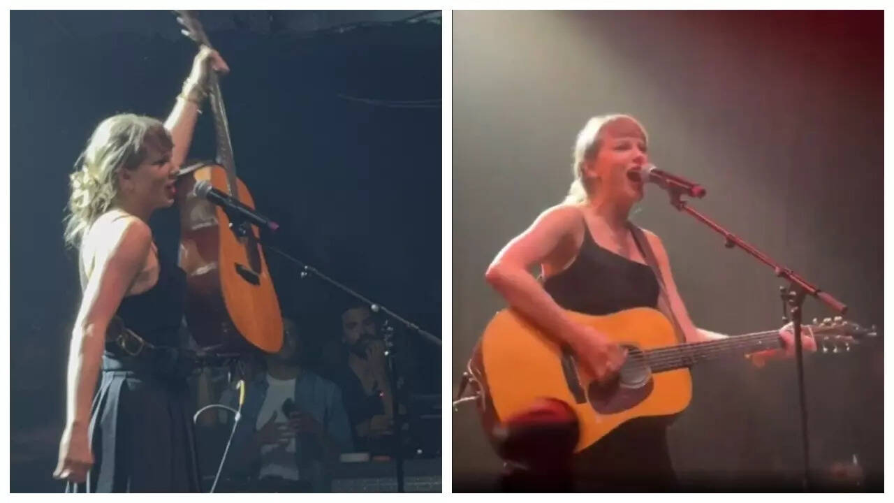 Taylor Swift surprises fans with 'Shake It Off' performance as shhe ...