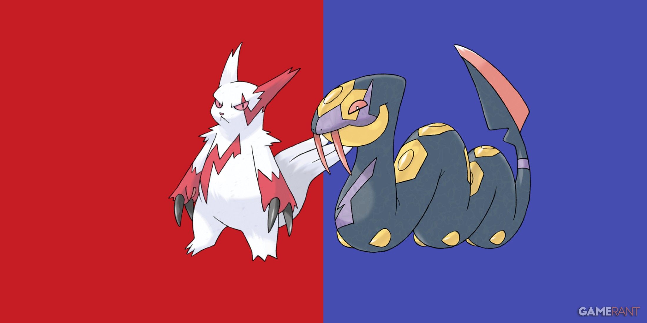 Pokemon Fan Art Imagines Evolutions for Zangoose and Seviper