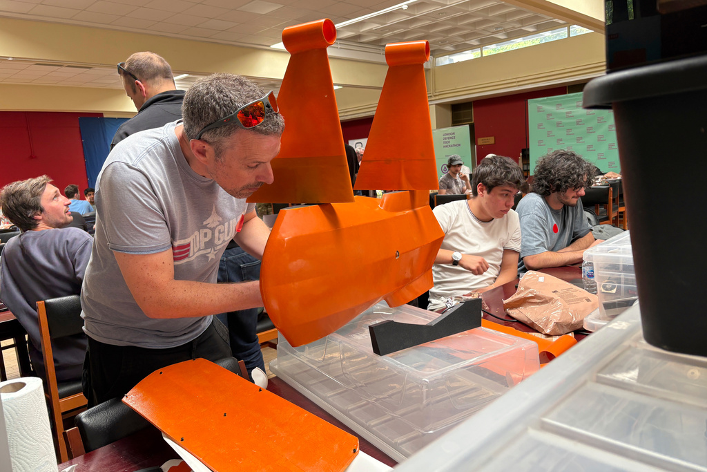 Hackathon teams race to solve defense tech challenges as Europe boosts ...