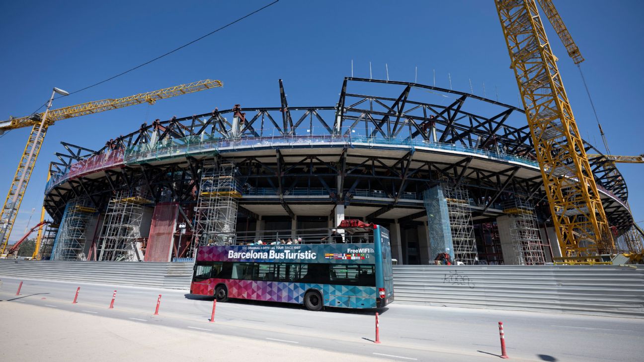 Barcelona return to Camp Nou faces potential delay - sources