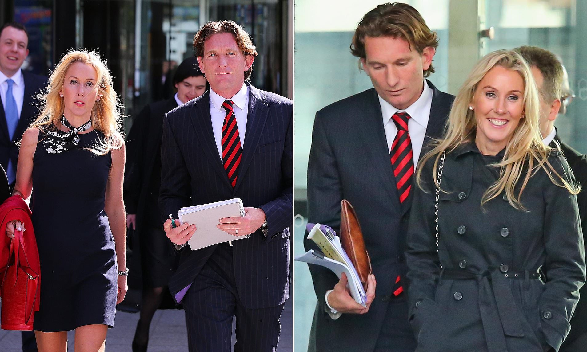 See the photos that prove James Hird and his wife have their priorities ...