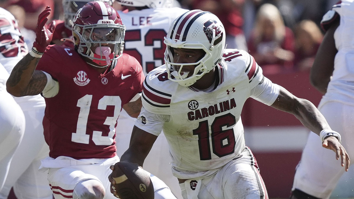 South Carolina football’s LaNorris Sellers doesn’t back Thomas ...