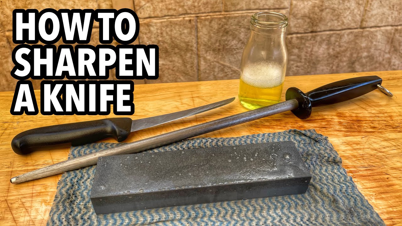 How to Sharpen Your Knife the Right Way with a Stone