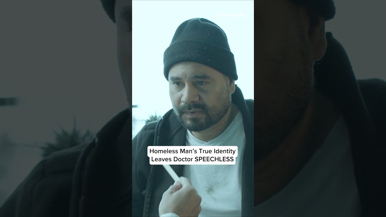 Homeless Man’s True Identity Leaves Doctor SPEECHLESS